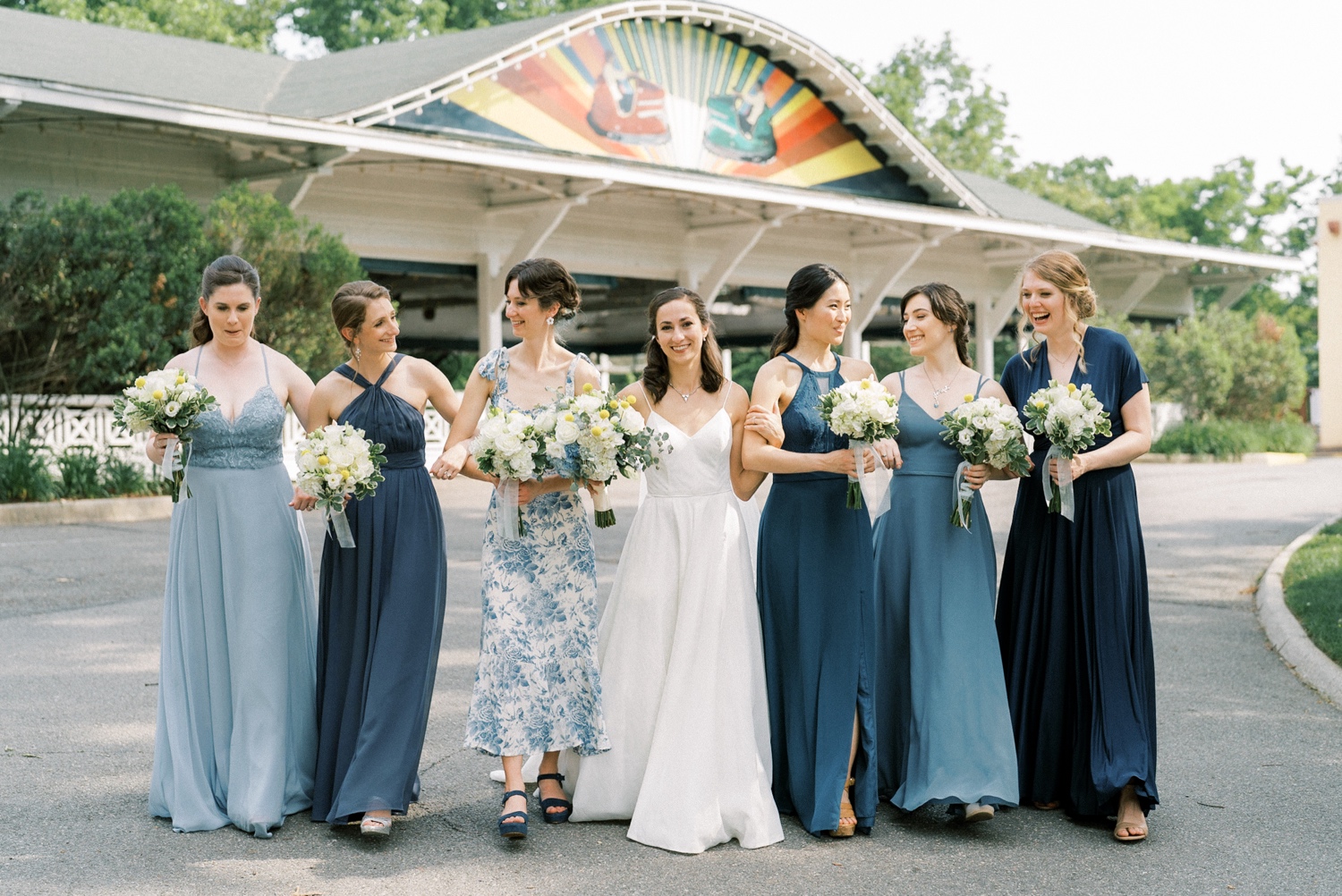 Summer Garden Party Wedding at Glen Echo Park – laurendieckhaus.com